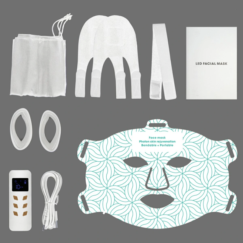 Wholesale Customized FDA Approved Silicone LED Red Light Therapy Mask ...